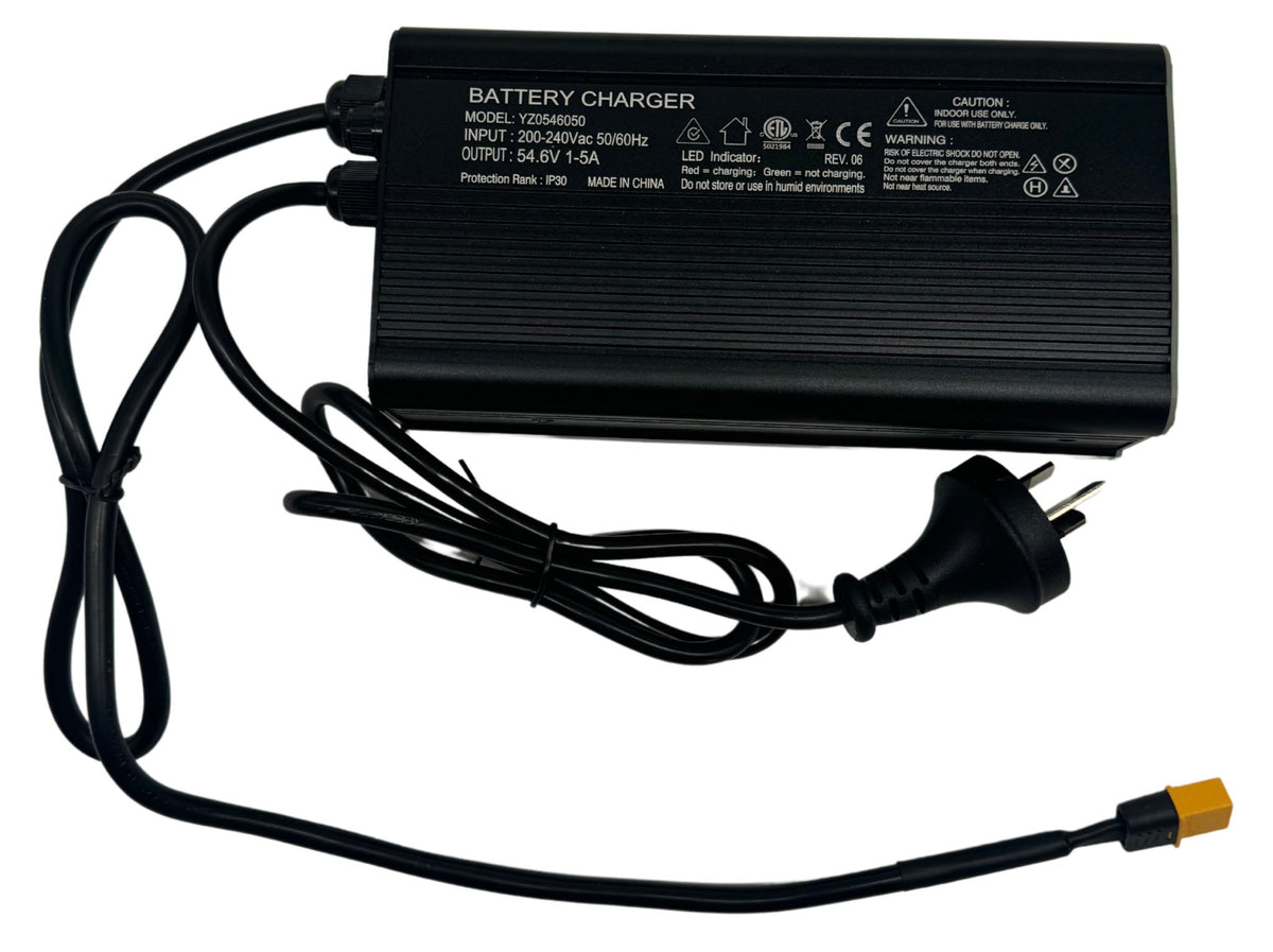 48V Super Charger 80/90/100% - 1-5 Amp For Lithium-Ion Battery — Cap Rouge