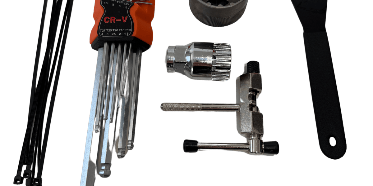 Complete eBike Conversion Tool Kit CYC Motor — Cap Rouge